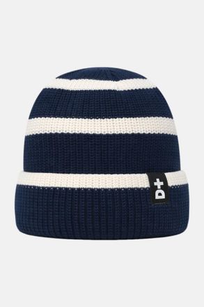 Derbe Derbe Strickm&uuml;tze L&uuml;l&uuml; Striped Navy Blau Wei&szlig; Gestreift P