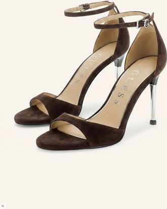 Guess Riemchensandalen Seena braun