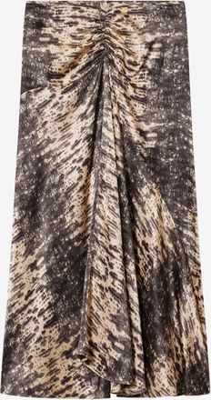 Isabel Marant Jupe Laren En Soie - Femme - Beige - Taille34 - Isabel Marant