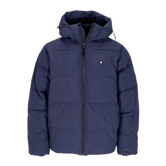Element Wasserabweisende Daunenjacke mit Verstellbarer Kapuze - - Jackets - Herren - Blau - XL