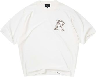 Represent Represent, Homme, Tops, Blanc, Taille: M T-shirt Western Initial