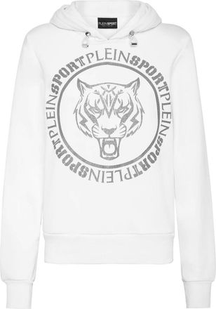 Plein Sport Damen, Sweatshirts & Hoodies, Weiß, MGröße