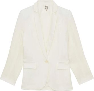 Ines De La Fressange Femme, Vestes, Blanc, Taille: 36 FR Bruna Tailored Jacket