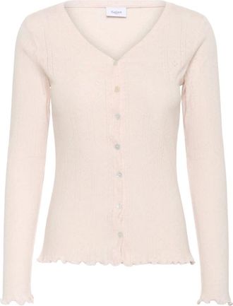 Saint Tropez Femme, Pulls, Rose, Taille: 42 FR GruSZ Cardigan