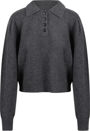 Loulou Studio Femme, Tops, Gris, Taille: 40 FR Homere Cashmere Polo