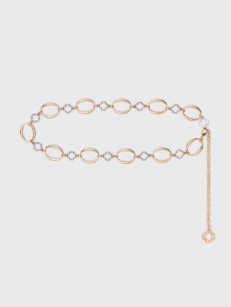 Maje Schmuckgürtel Mit Clover-gliedern - Silber/gold - Maje