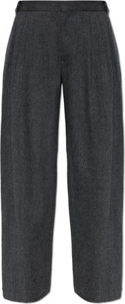 Rag & Bone Wollhose mit Bundfalten - - Trousers - Damen - Grau - M