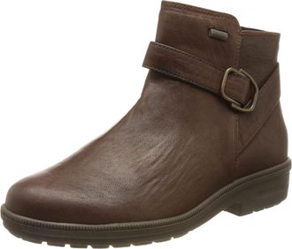Ganter Damen Kathy-K Halblange Stiefel, Chocolat, 38 EU X-Weit