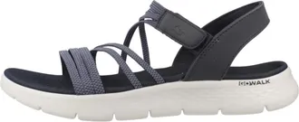 Skechers Femme, Chaussures, Bleu, Taille: 38 EU Go Walk Flex Sandal