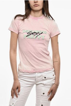 Dsquared2 Acid Wash SEXY PREPPY Printed T-shirt size Xs