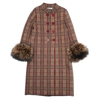 Charlott Femme, Manteaux, Multicolore, Taille: 42 FR Double-Breasted Manteaux