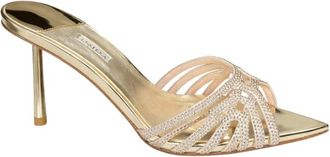 Le Silla Femme, Chaussures, Jaune, Taille: 38 1/2 EU Mules &agrave; Talons