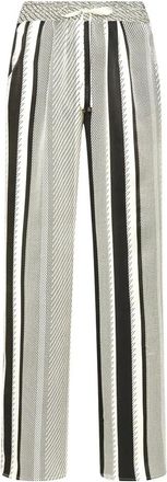 Kiton Femme, Pantalons, Gris, Taille: 40 FR Pantalon en soie avec motif de points pr&eacute;cieux