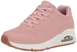 Skechers Femme Uno Stand Air Fashion-sneakers, Blush Durabuck, 38.5 EU