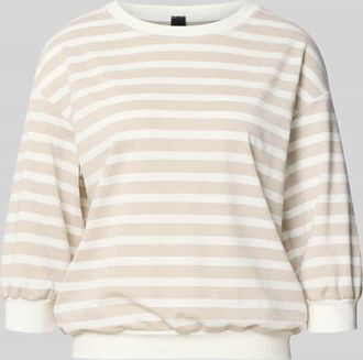 Marc Cain Longsleeve mit Rundhalsausschnitt und 3/4-Arm