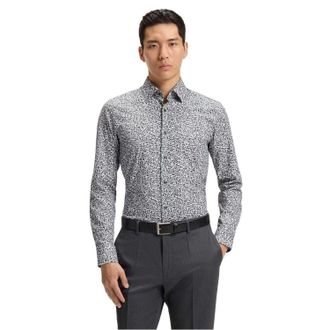 HUGO BOSS Hemd f&uuml;r Herren, Schmal, Lang&auml;rmlig (Gr&uuml;n)