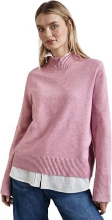 Street One A302899 Pull &agrave; col Montant, Sunrise Pink Mel, 48 Femme