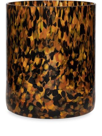 Stories of Italy Macchia Leopard Vase, 15cm - Schwarz
