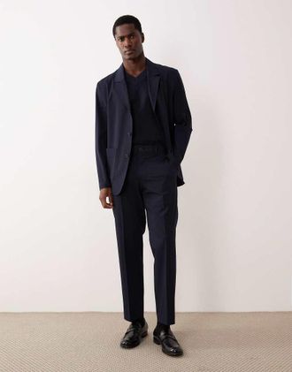 Mango Parioli - Elegante Slim Fit Hose in Blau, Kombiteil