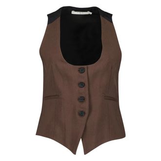 Iro Cala Tailored Vest - - Suits - Damen - Braun - M
