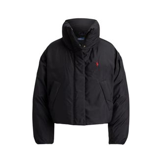 Ralph Lauren Poly Taff-Wvn Coat - - Jackets - Damen - Schwarzk - XS