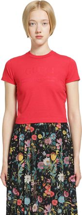 Gucci Interlocking G Cropped T-Shirt