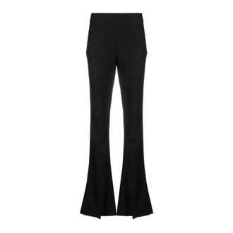 AMBUSH Rippstrick Hose mit weitem Bein - - Trousers - Damen - Schwarzk - XS