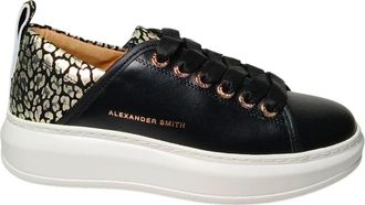 Alexander Smith Femme, Chaussures, Noir, Taille: 37 EU Pelle Baskets