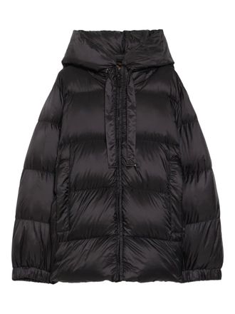Max Mara doudoune à capuche - Noir