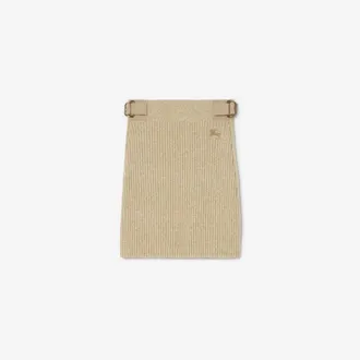 Burberry Minijupe en laine et cachemire, Size: XS