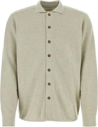 Le Kasha Homme, Chemises, Gris, Taille: L Casual Chemises