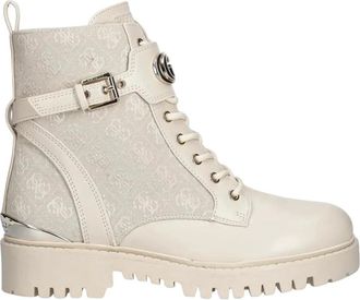 Guess Femme, Chaussures, Beige, Taille: 37 EU Bottes &agrave; lacets Olanna2