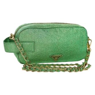Prada Sac &agrave; bandouli&egrave;re Vintage Pre-owned - Femme - Pre-owned - Vert - Taille: ONE Size