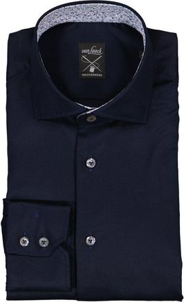 van Laack Herren Hemd blau Baumwolle