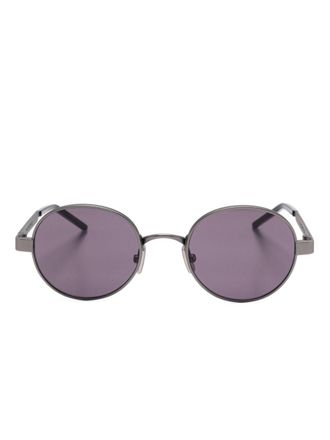 Givenchy lunettes de soleil &agrave; monture ovale - Argent