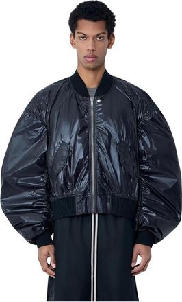 Rick Owens Homme, Vestes, Noir, Taille: XL Bomber Oversize