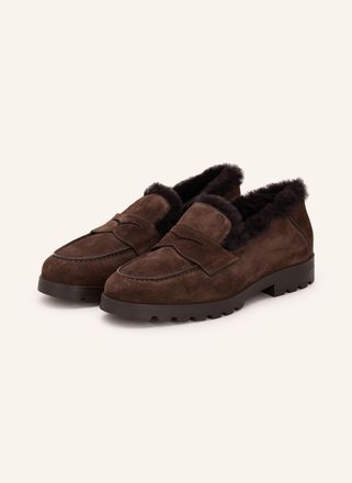 Santoni Slipper Det braun