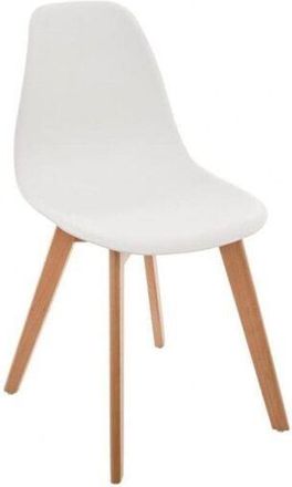 Atmosphera Atmosphera - Chaise enfant Scandinave blanc cr&eacute;ateur dint&eacute;rieur