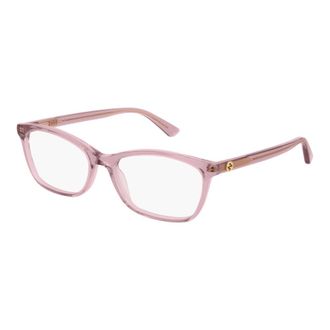 Gucci Logo Frame - - Accessories - Damen - Rosa - 52 MM