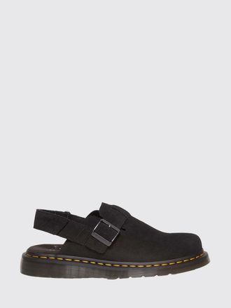 Dr. Martens Mules slingback Jorge en daim avec bride r&eacute;glable