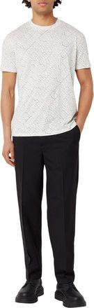 A|X Armani Exchange T-Shirt f&uuml;r Herren, Logo (Elfenbein/Bunt)
