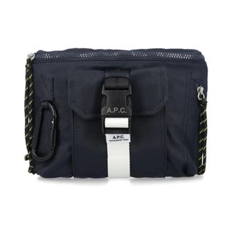 A.P.C. A.p.c., Homme, Sacs, Bleu, Taille: ONE Size Sac Bandoulière Bleu Élégant Usage Quotidien