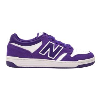 New Balance Homme, Chaussures, Multicolore, Taille: 42 1/2 EU Chaussures en Cuir avec Inserts en Daim