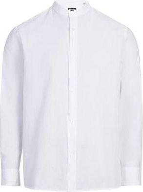 Strellson Chemise droite en coton et lin