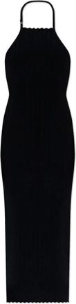 Jacquemus Femme, Robes, Bleu, Taille: 38 FR Tablier Knit Dress