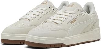 Puma Baskets Unisexes Shuffle Downtown SD, Blanc Chaud/Gris Vapeur, doré, 39 EU, Blanc Chaud Vapor Gris PUMA Gold, 39 EU