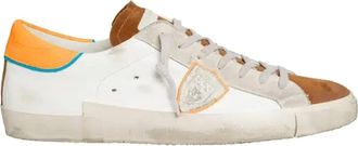 Philippe Model Low-Top Sneaker - prsx vintage blanc orange - Gr. 41 (EU) - in Braun - für Damen