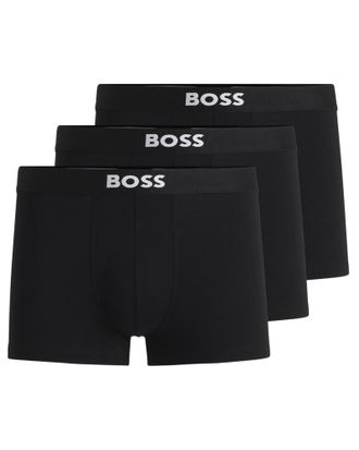 HUGO BOSS 3er Pack Boxer Trunks mit Stretchanteil, BOSS ONE in