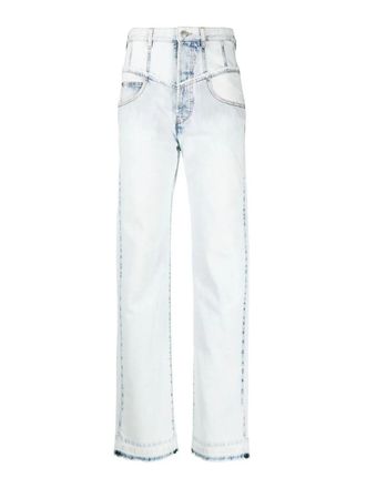 Isabel Marant Pantalons D&eacute;contract&eacute;s - Bleu Clair