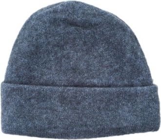 Noble Wilde Possum Bonnet pour homme/femme 40 % coton, 53 % laine, 7 % soie, Neptume, taille unique